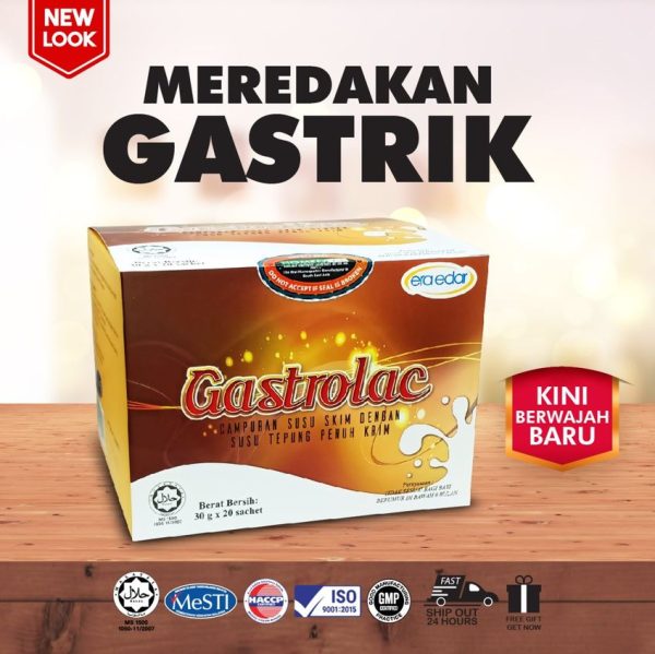 Susu GastroLac - EDARAN SALINDAH