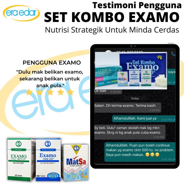 EXAMO - Produk Untuk Pelajar - EDARAN SALINDAH