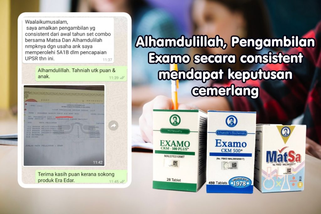 EXAMO - Produk Untuk Pelajar - EDARAN SALINDAH